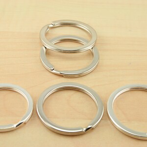 100 -sturdy Split Rings for Key Ring, Zipper Pulls, Dog Tags and Key ...