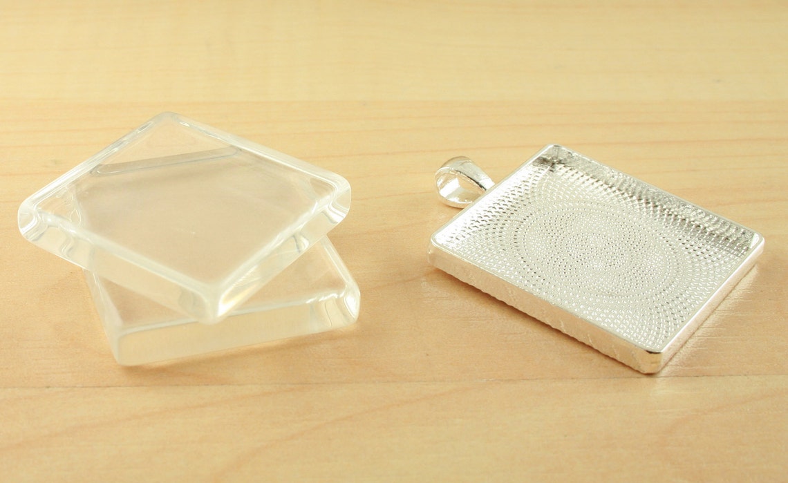 Square Flat Glass - Only - Pick Qty Blank 30mm Jumbo SQUARE 30mm FLAT ...