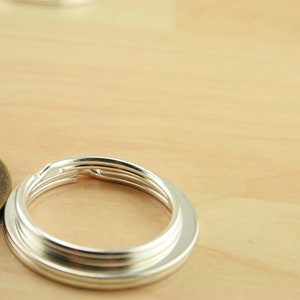 10 ECONOMY Style Split Rings. Great for Key Ring and Key Chains Round ...