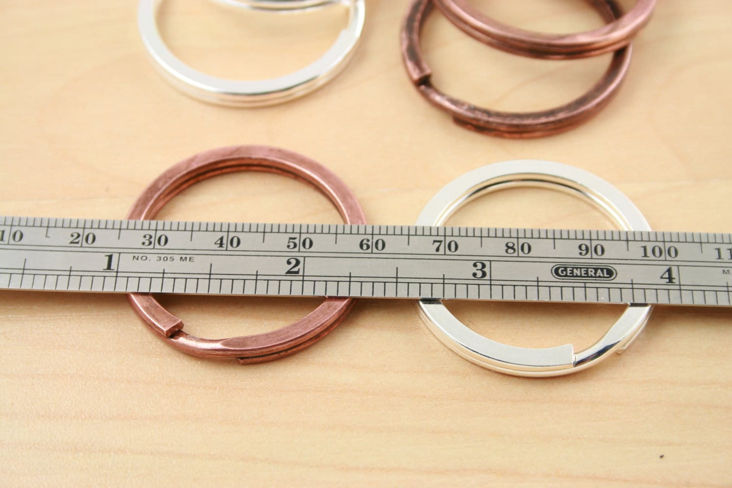 10 Extra Large Split Rings for Key Ring and Key Chains - Etsy