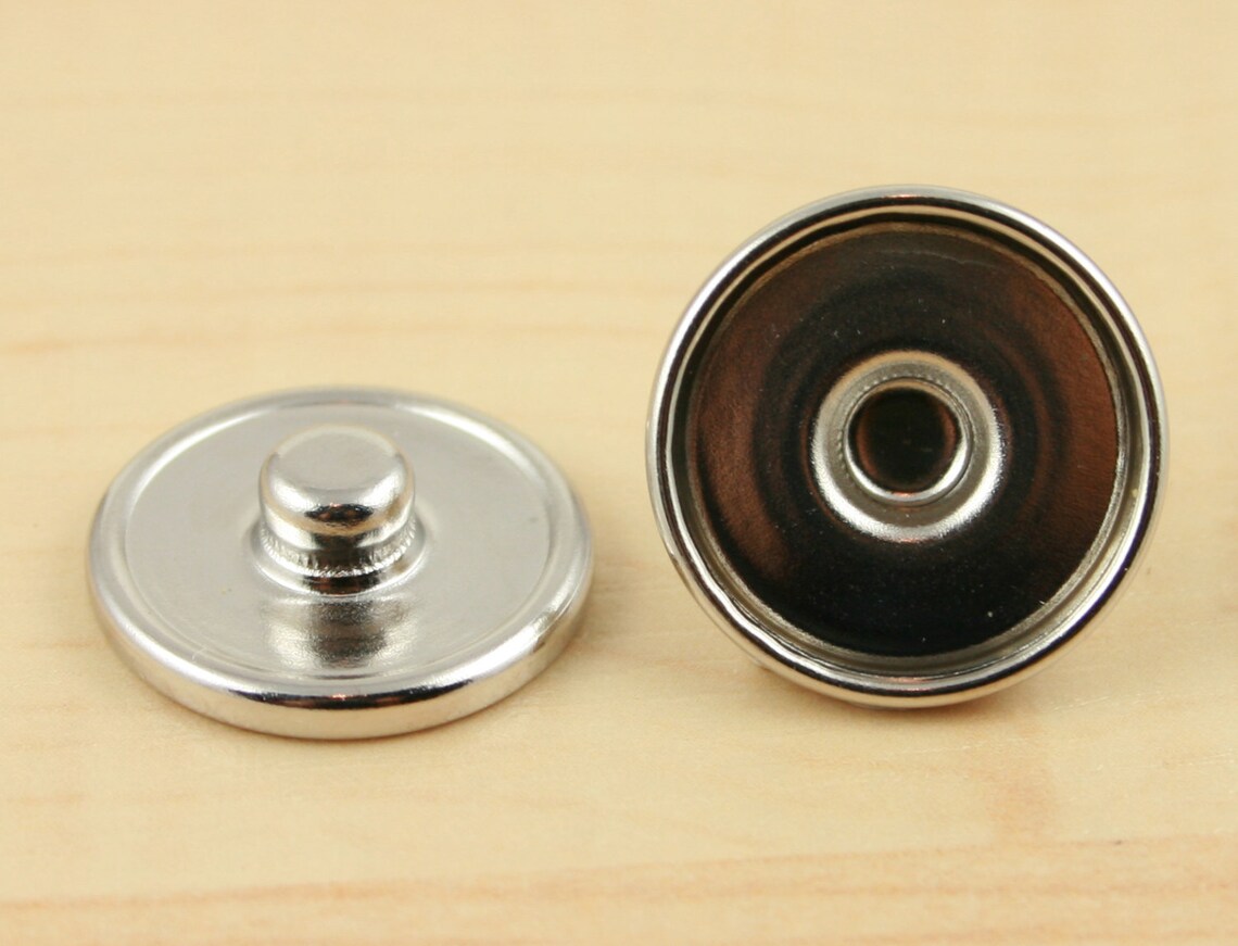 10 DEEP WELL Snap Top - One Piece 16mm Bezel Trays - Snap Trays. DIY ...