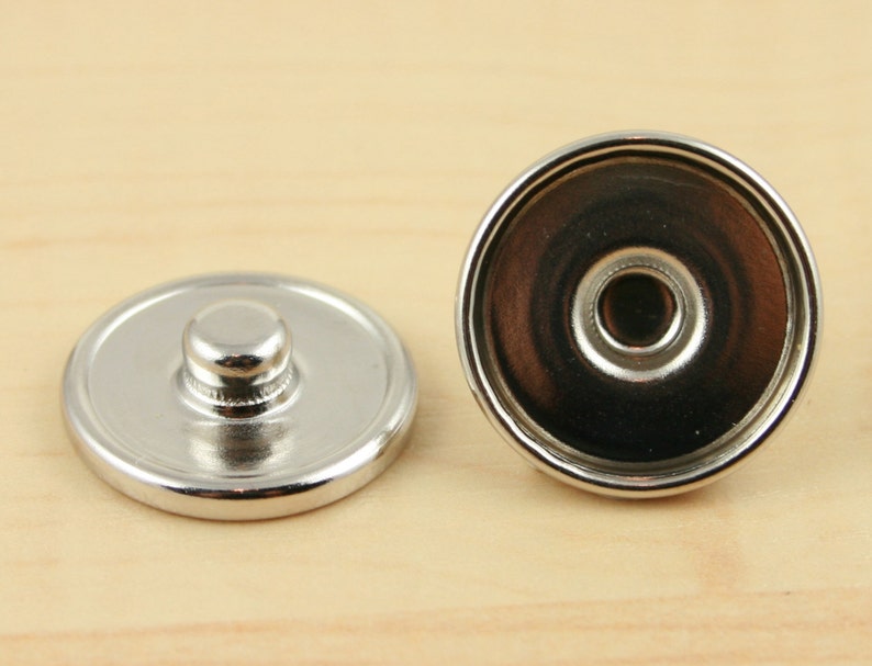 10 DEEP WELL Snap Top - One Piece 16mm Bezel Trays - Snap Trays. DIY ...