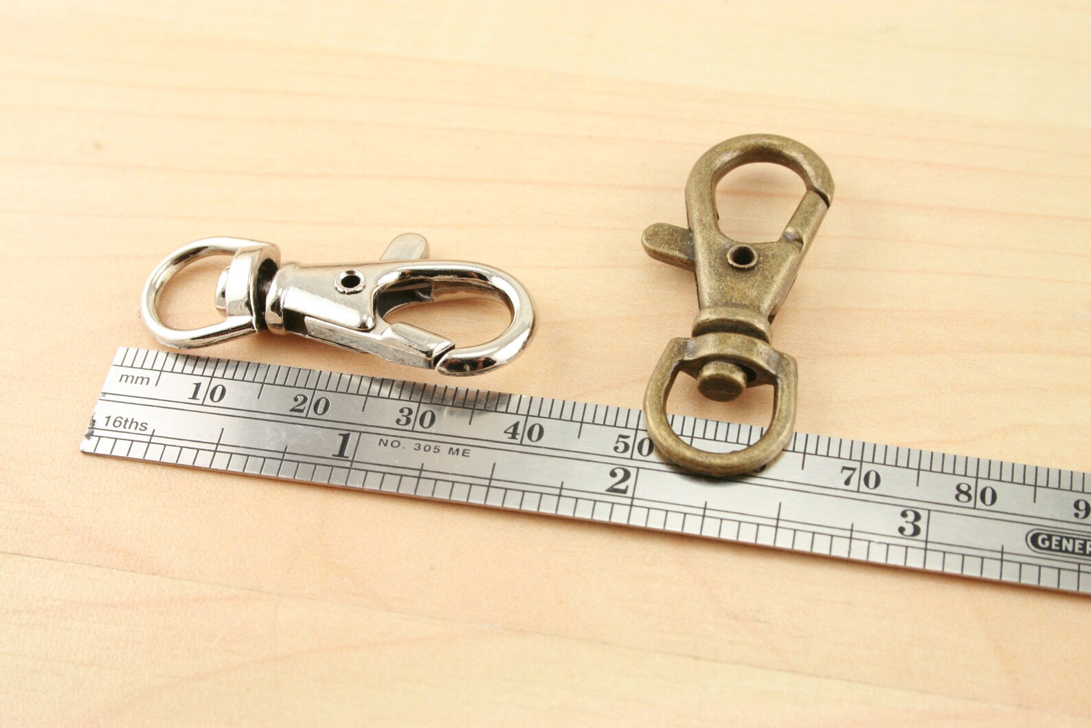 Sampler 5 Key Ring Clips Standard Style DIY 4 Color - Etsy