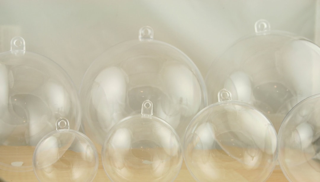 Transparent, Openable, Fillable, Ornament, Hanging Decoration, Favor ...