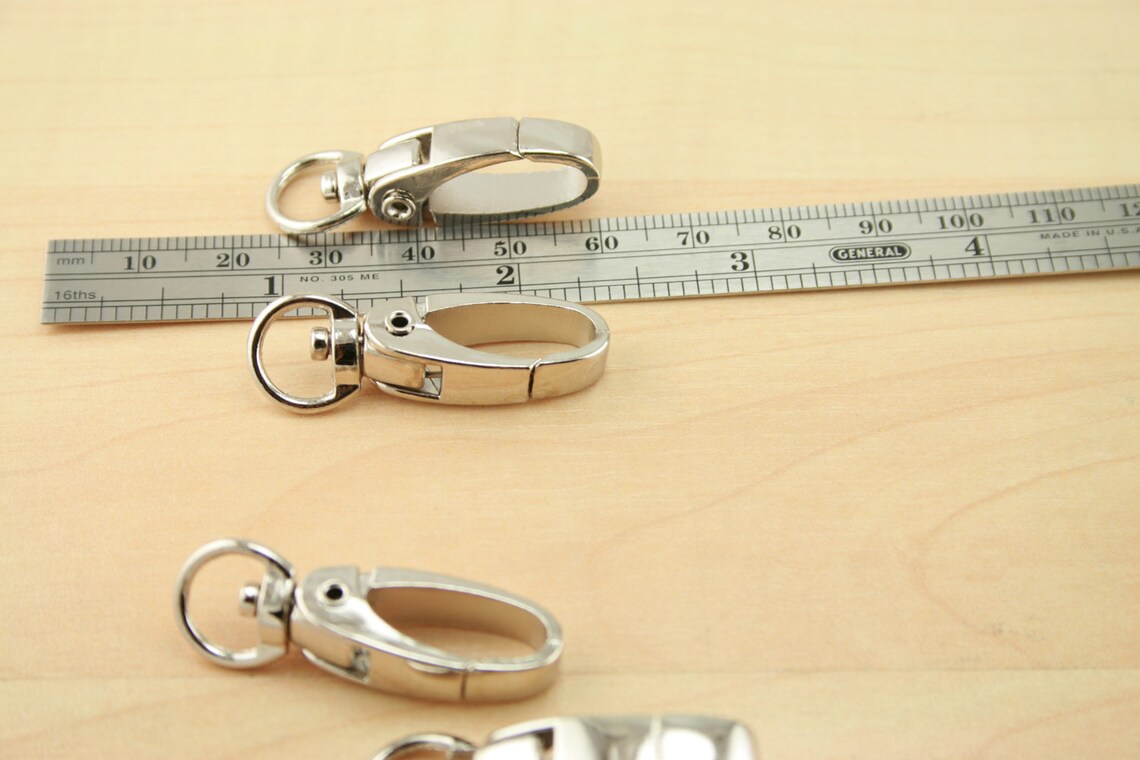 10 - Large, Swivel Key Ring Clips, Handbag Clips, Swivel Clips ...