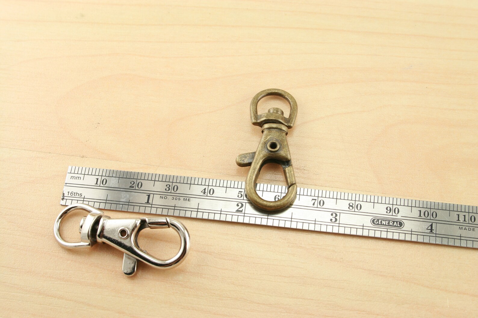 Sampler 5 Key Ring Clips Standard Style DIY 4 Color - Etsy