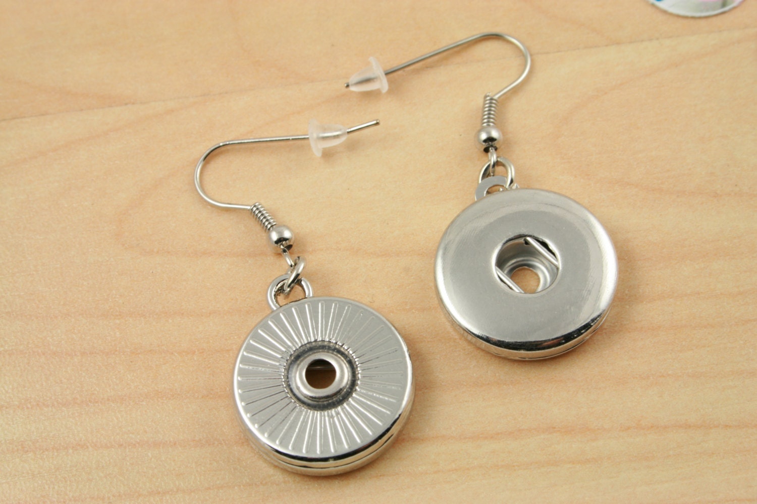 2 Pendant Bases for Use With DIY SNAP Bezel Tops. Works With - Etsy