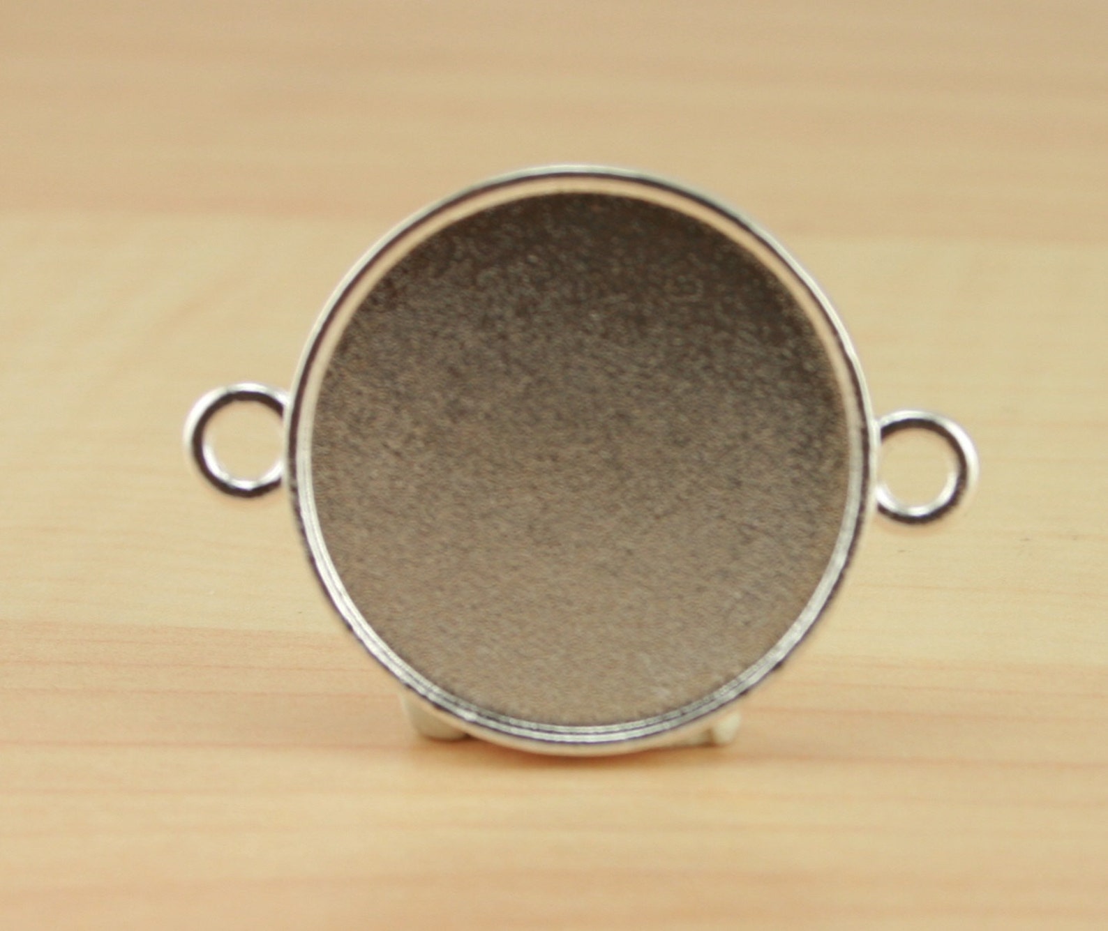 100 - STURDY Double Sided LINK Style 25mm Pendant, Two Sided, Round ...