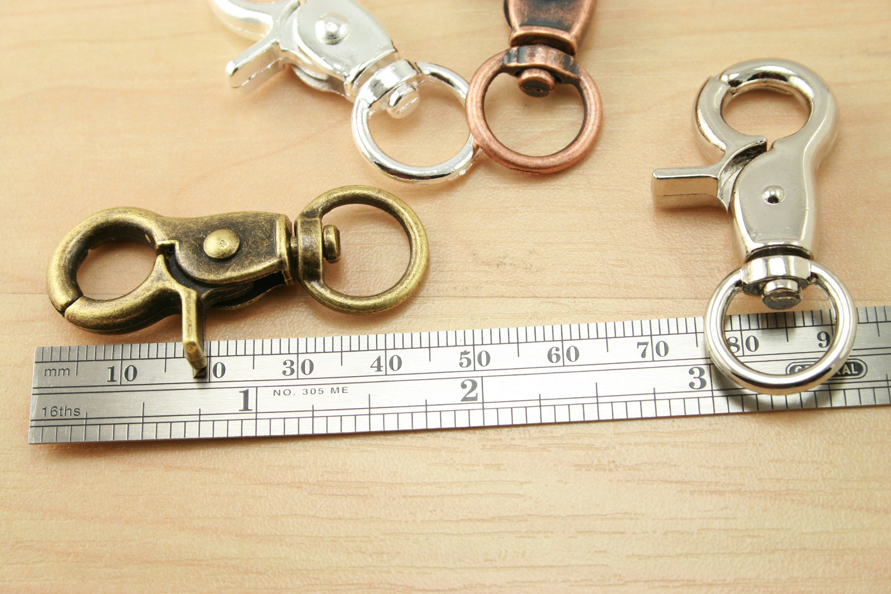 Bulk 200 The Masculine Key Ring Clips 4 Color - Etsy.de
