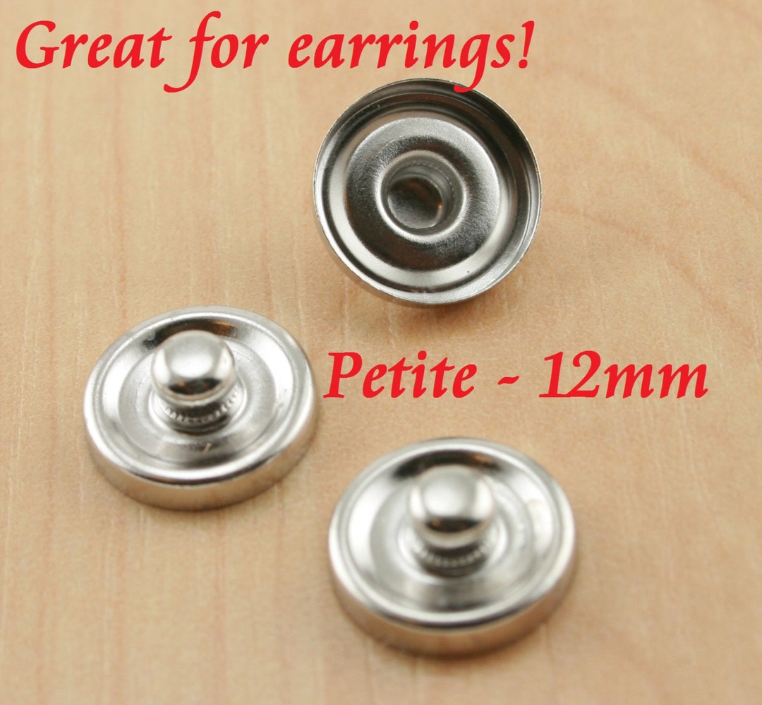 10 PETITE Size. 12mm Deep Well Snap Top - One Piece 12mm Bezel Trays ...