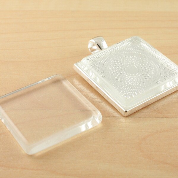 Square Glass Dome - Etsy