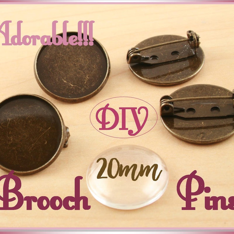 Brooch Base - Etsy