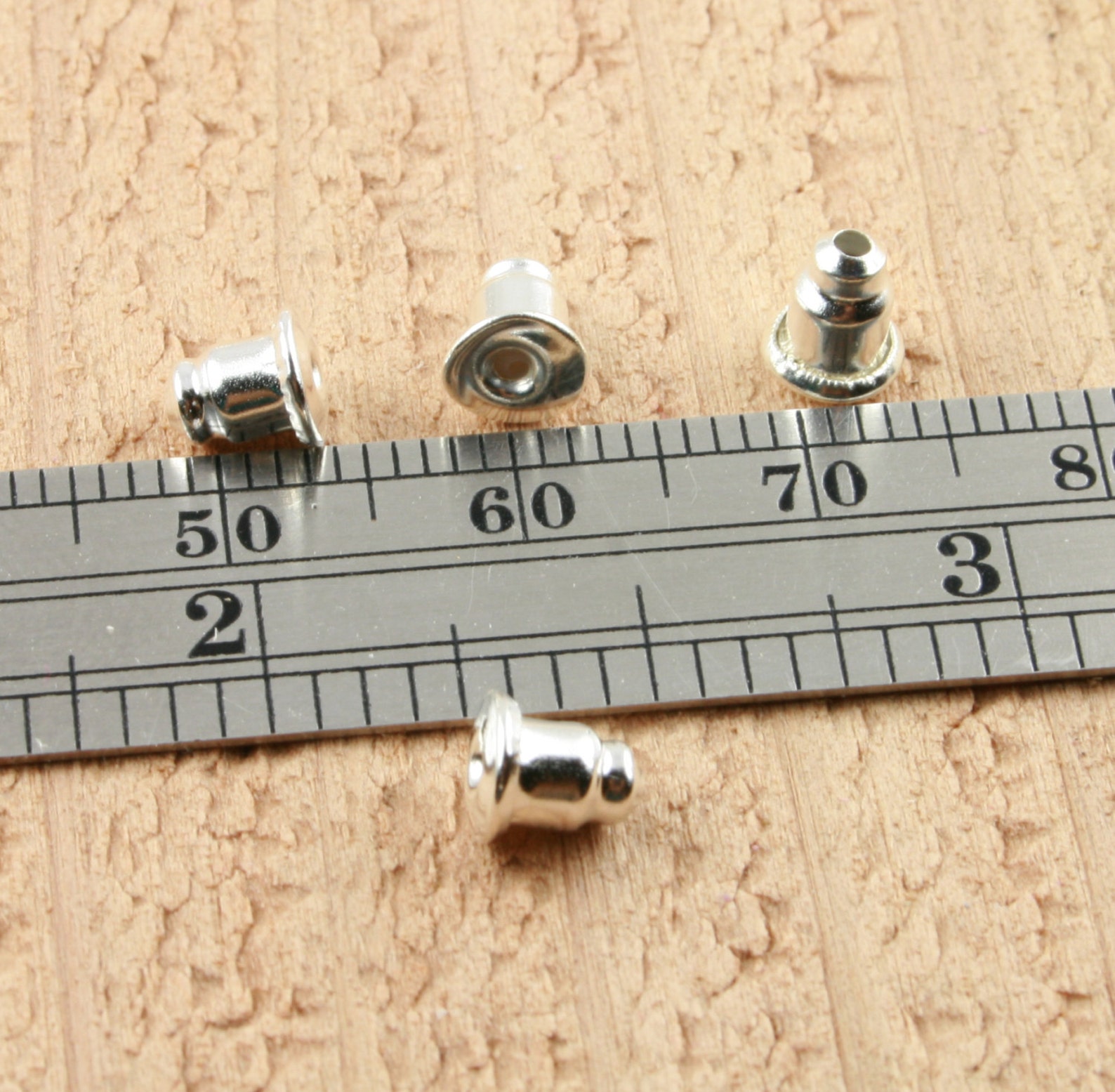 100 EAR NUT Style Earring Backs for Use With Stud Post - Etsy