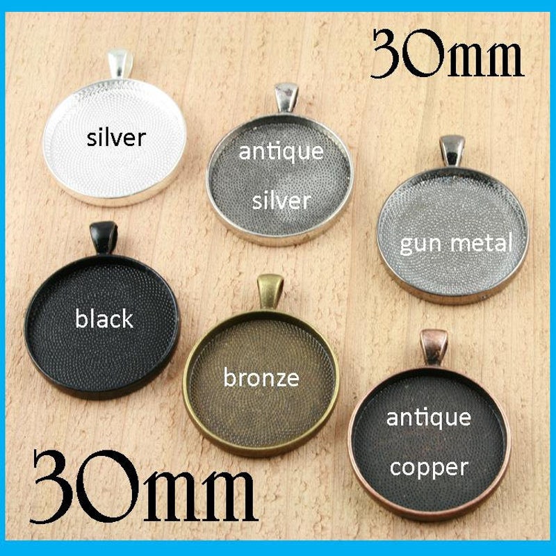 Round Bezel Setting - Etsy