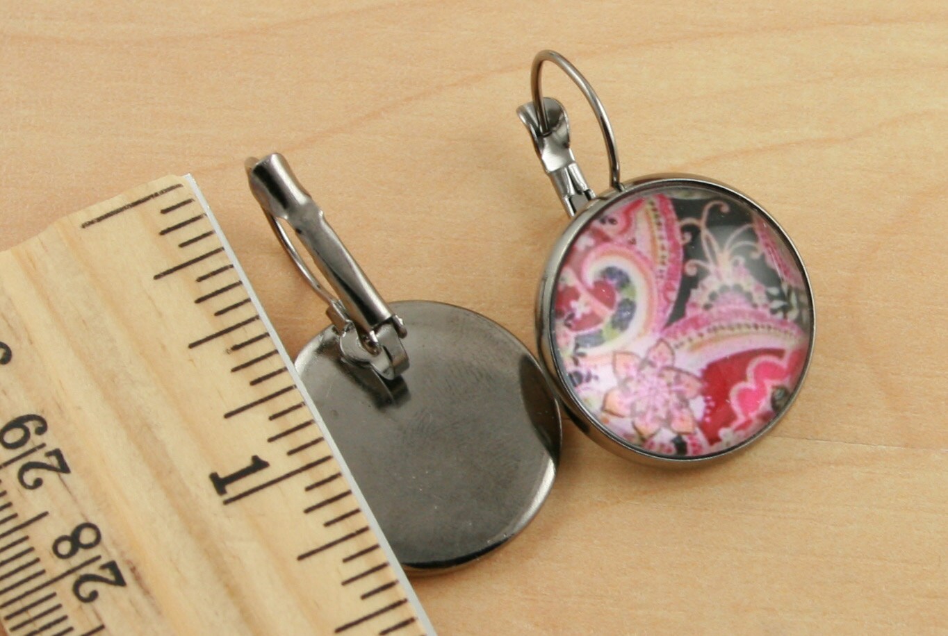 20mm Lever Back Earring Wire Making Kit 12 With Optional GLASS - Etsy