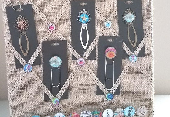 Blank Black Display Cards for Bookmarks, Book Mark Hang Card. Peggable ...