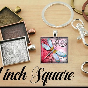 5 Key Ring Making DIY Kit. XL Split Ring, 5 Standard Swivel Clips, 1 ...