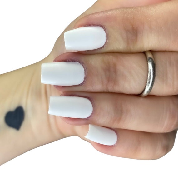 White Base Nail Designs