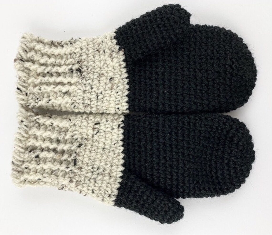 Funny Chunky Crochet Lamb Sheep Mittens Animal Puppet Unisex - Etsy