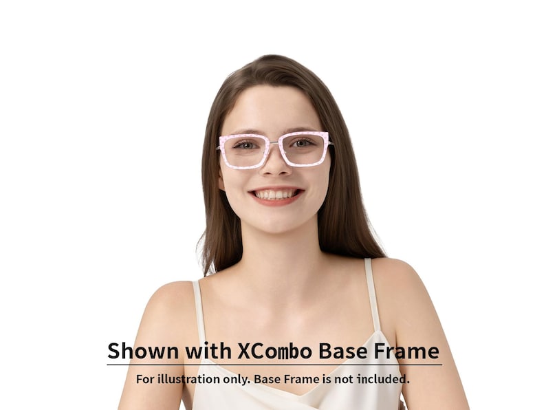 Eyewear Toppers for Xcombo Base Frames | Lensless Glasses | Heart ...