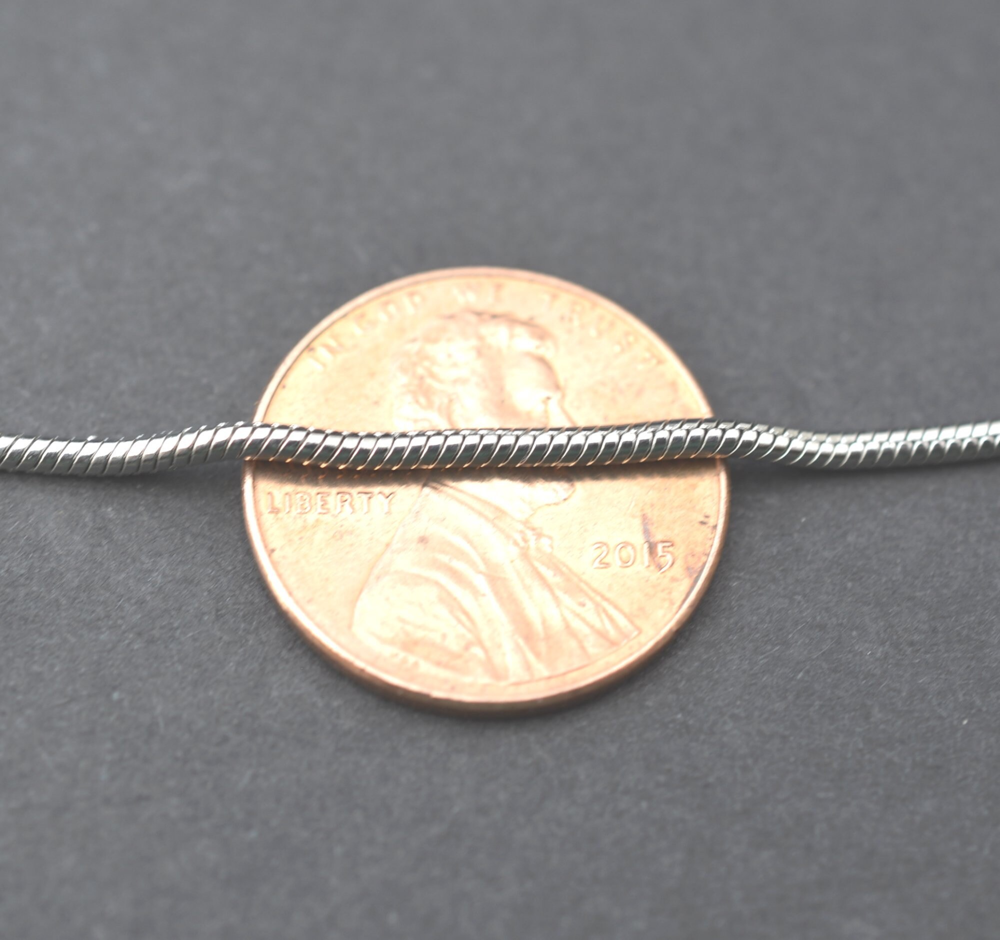 Stainless Steel Snake Chain, 1.5mm Snake Chain, Smooth Necklace Chain ...