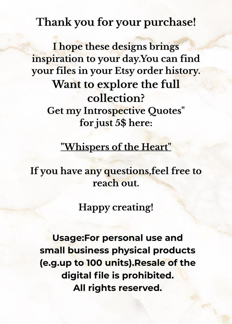 Reflection & Introspection Quote Bundle,digital Download Mugs ...