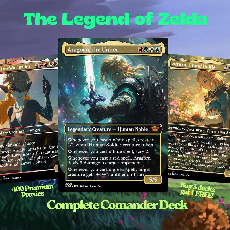 Anime Commander Mtg Decks - Etsy