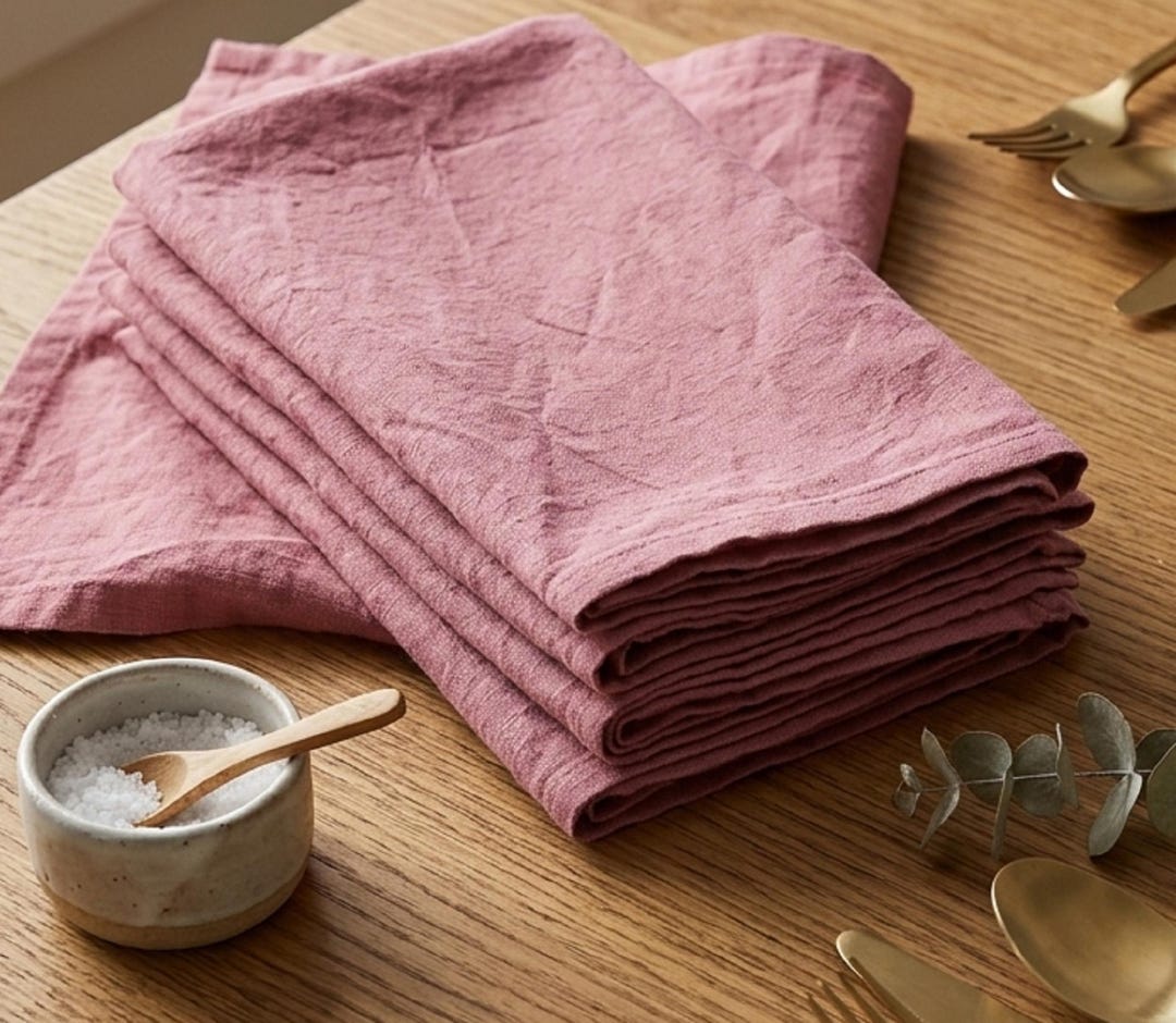 Solid Cotton Cloth Napkins ,solid Print Dinner Napkins, Reusable Table ...