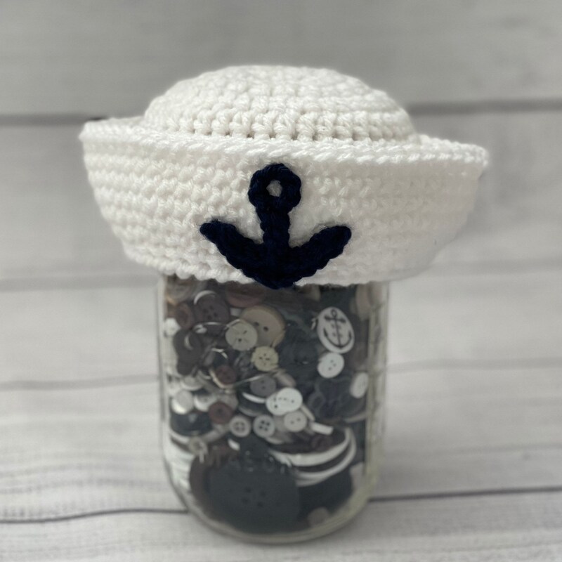 Crochet Sailor Hat - Etsy