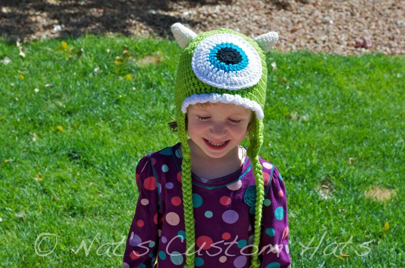 Crochet PATTERN Googely Woogely Monster Hat PDF File Instant | Etsy