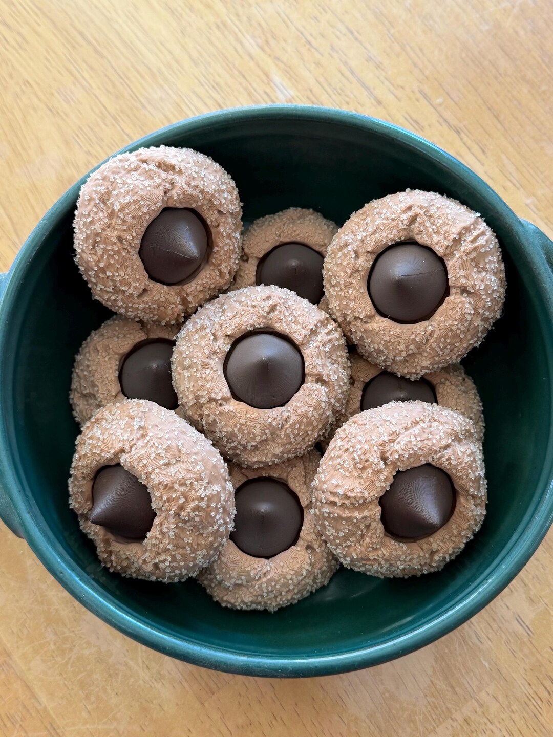 Clicker Fidget Peanut Butter Blossom Cookie | Satisfying Click Desk Toy ...
