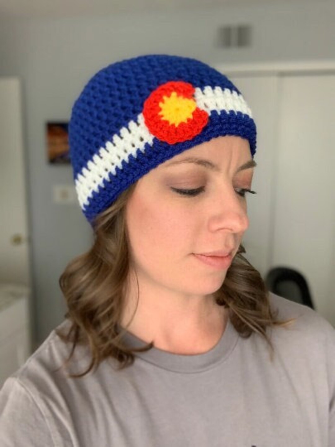 Crochet PATTERN colorado Beanie Perfect Colorado Fan Gift - Etsy