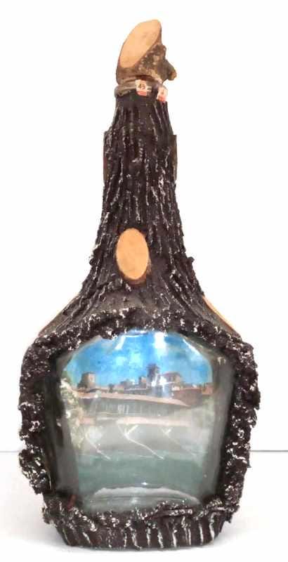 Tree Bark Decanter and 6 Glasses - Etsy