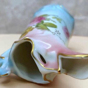 RS PRUSSIA Miniature Pitcher Rose Design Gold Trim - Etsy