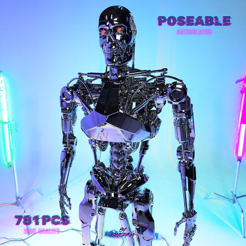 Terminator t800 endoskeleton life size - Etsy.de