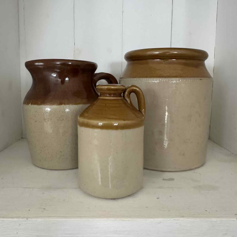 Stoneware Jugs and Vase - Etsy UK