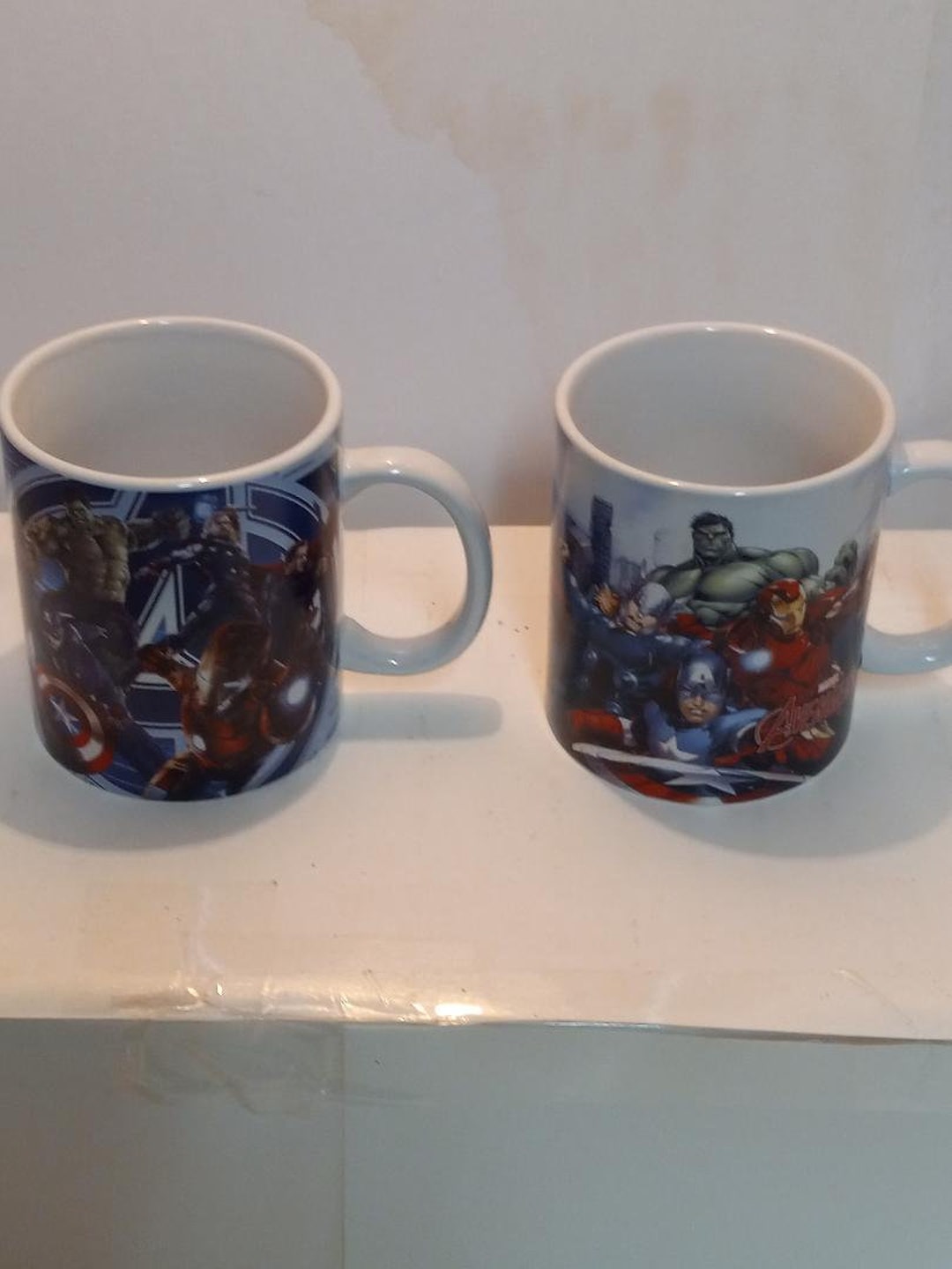 Set of Marvel Comics Avengers Mugs - Etsy