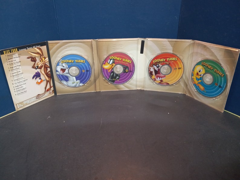 Looney Tunes Golden Collection 4-disk DVD Collection. - Etsy