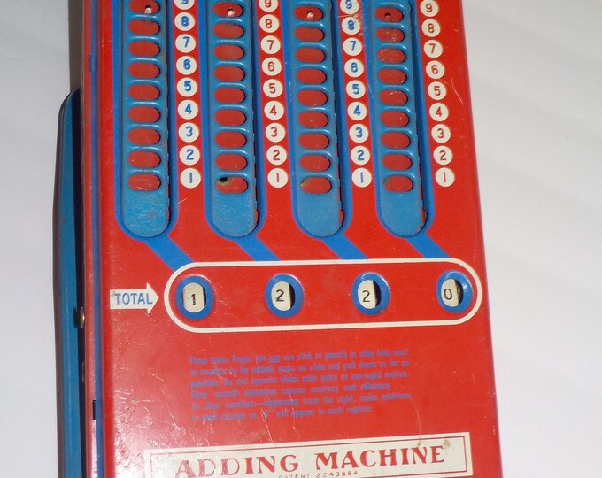 1940's - 50s Adding Machine - Etsy