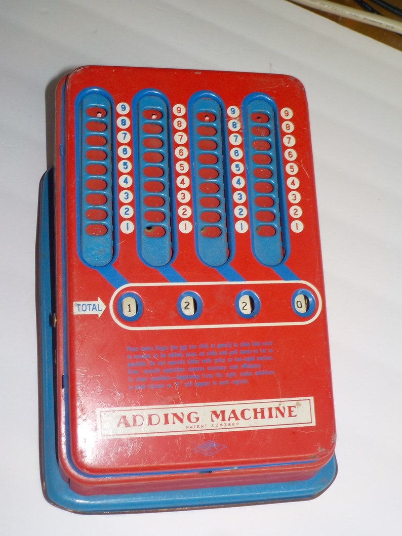 1940's 50s Adding Machine - Etsy