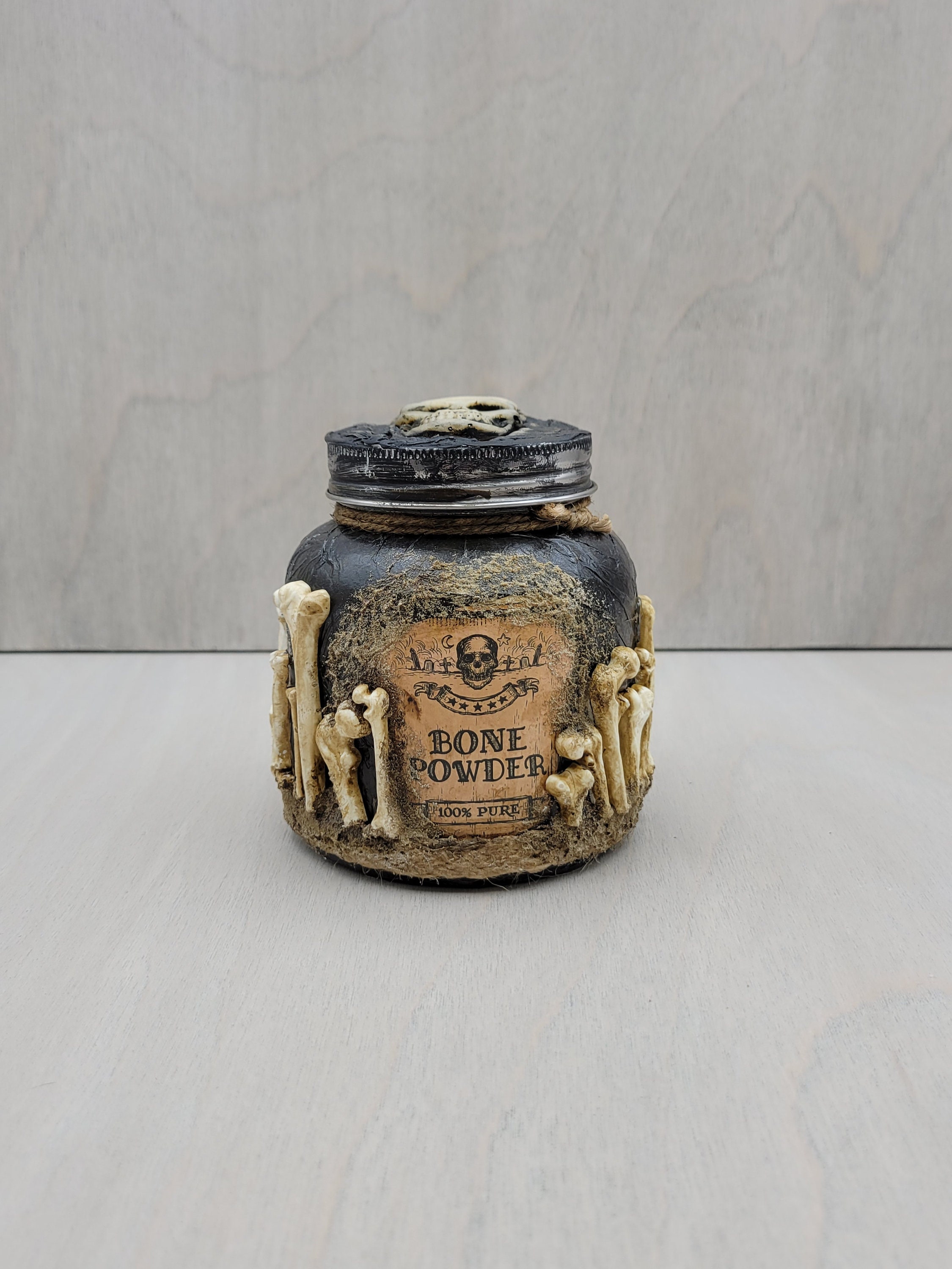 Apothecary Jar, Bone Powder - Etsy