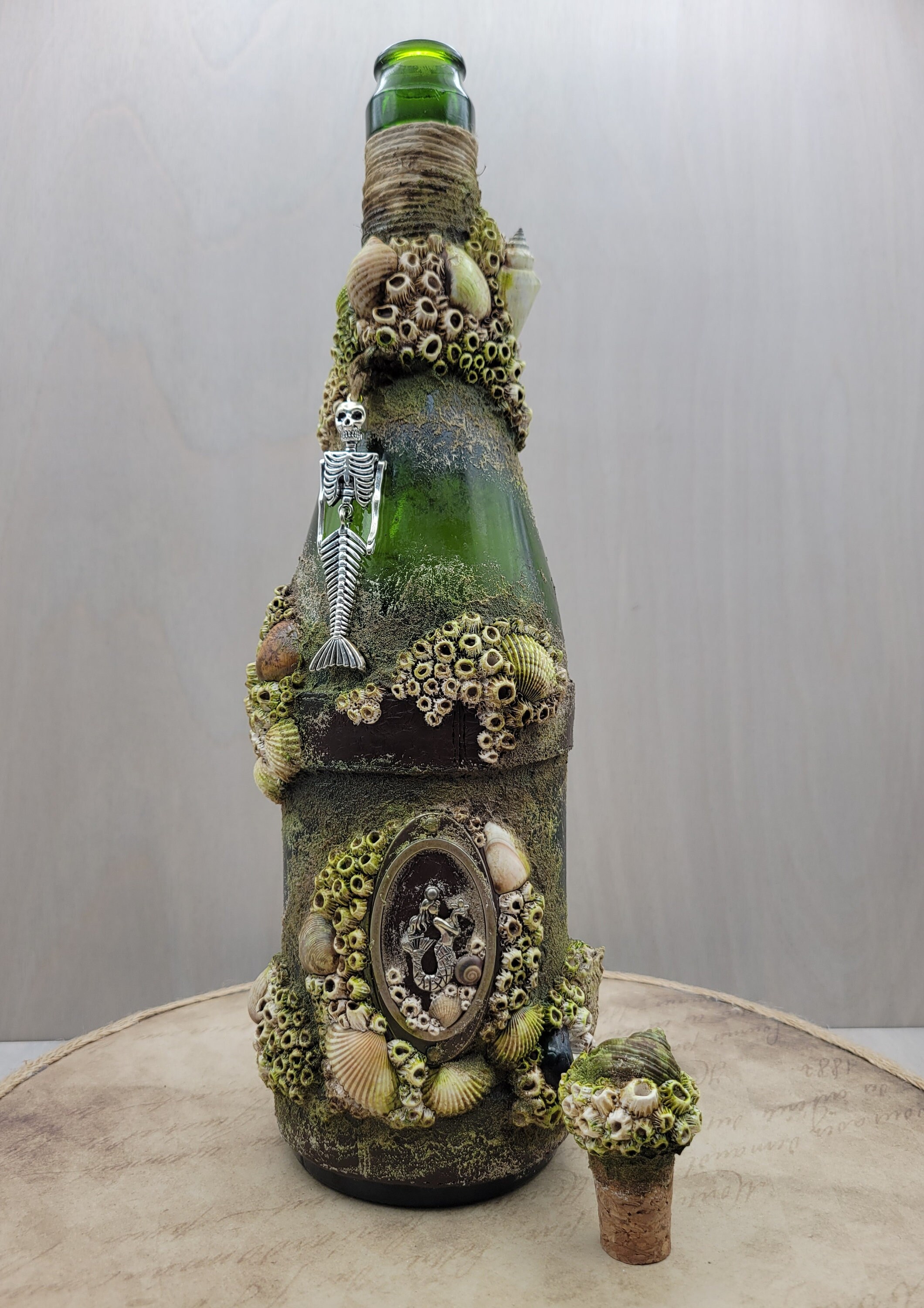 Nautical Bottle, Mermaids - Etsy