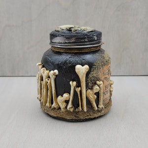 Apothecary Jar, Bone Powder - Etsy