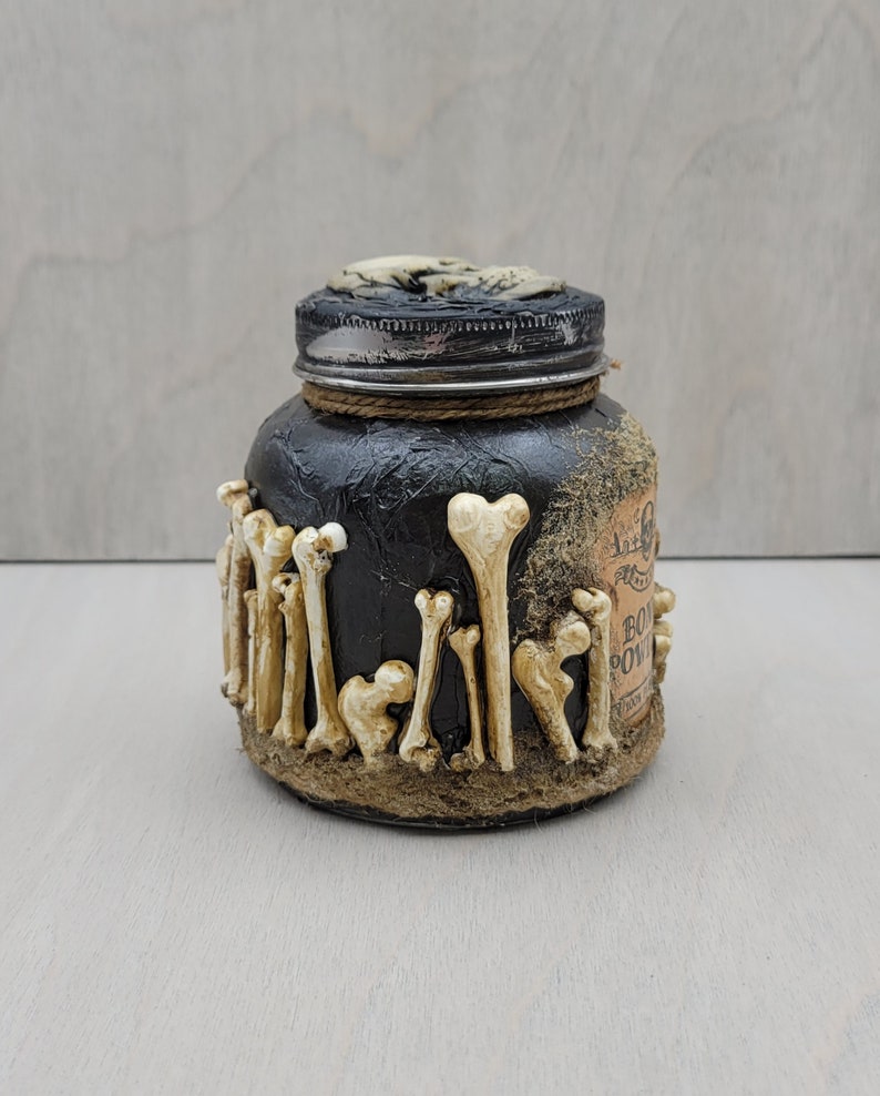 Apothecary Jar, Bone Powder - Etsy