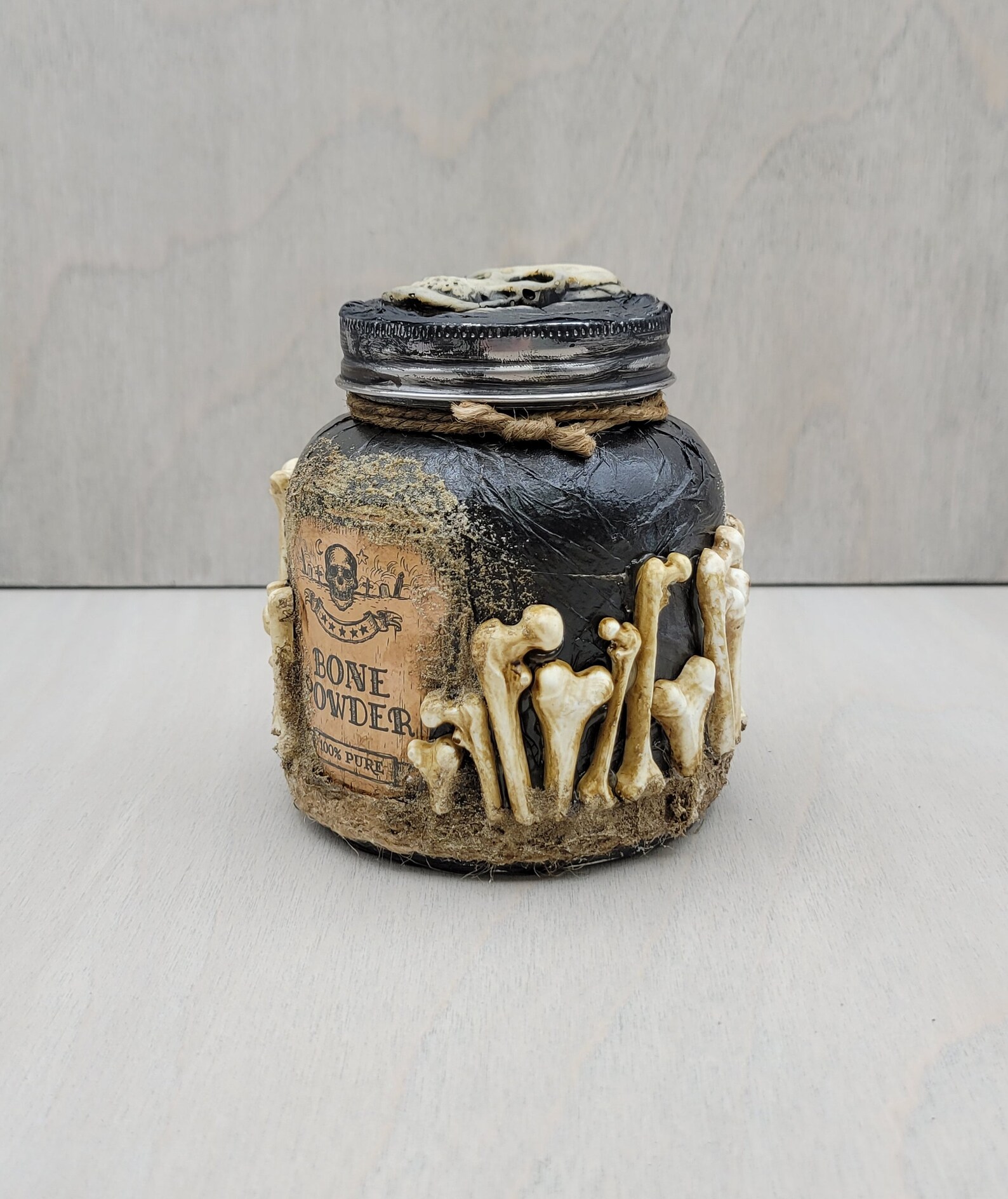 Apothecary Jar, Bone Powder - Etsy