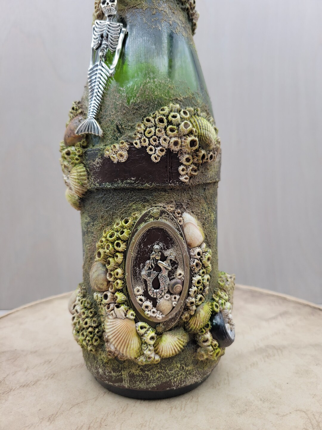Nautical Bottle, Mermaids - Etsy