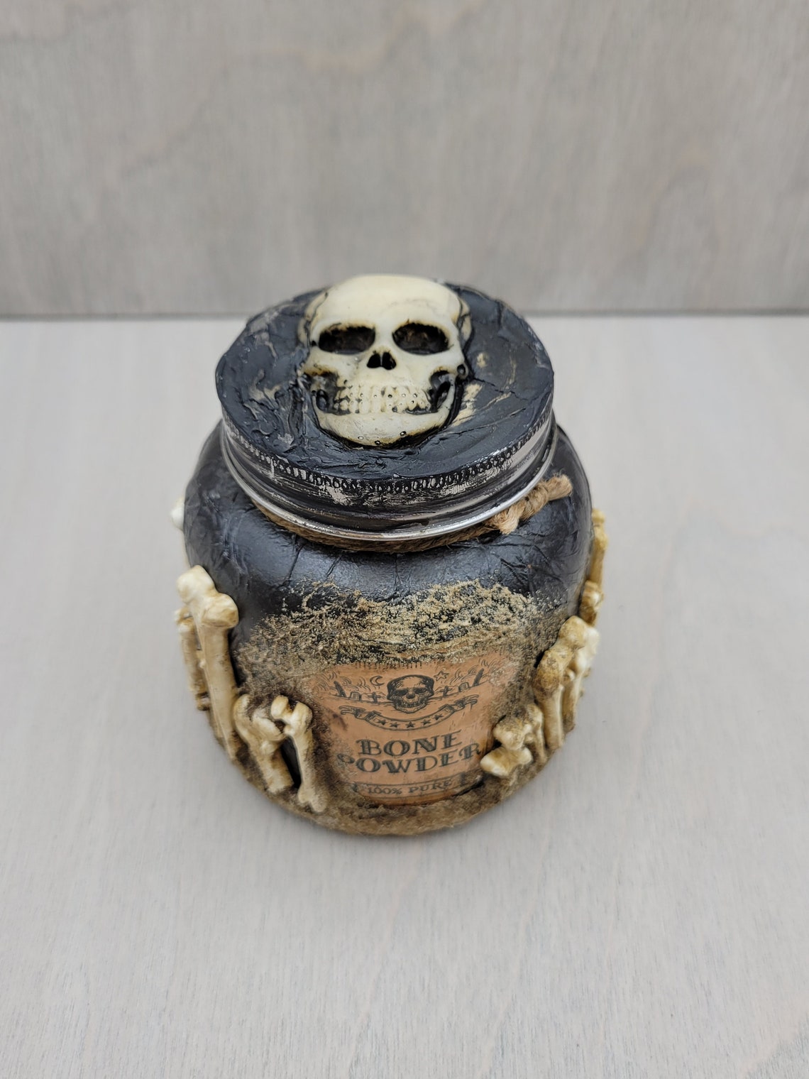 Apothecary Jar, Bone Powder - Etsy