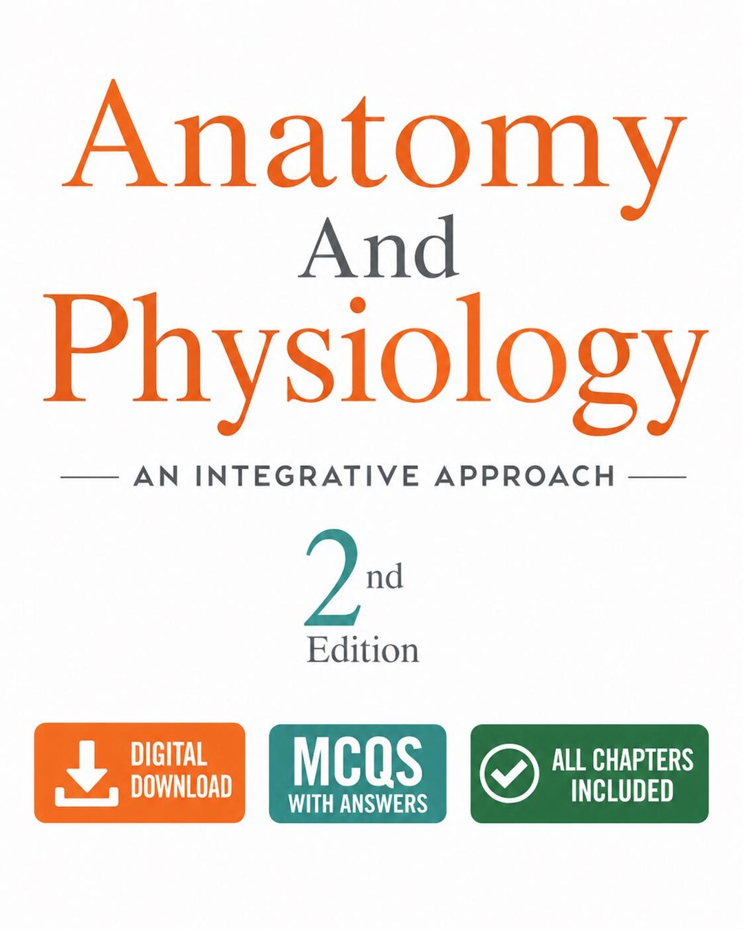 Anatomy and Physiology 2nd Edition | Mcqs With Answers | Complete Study ...