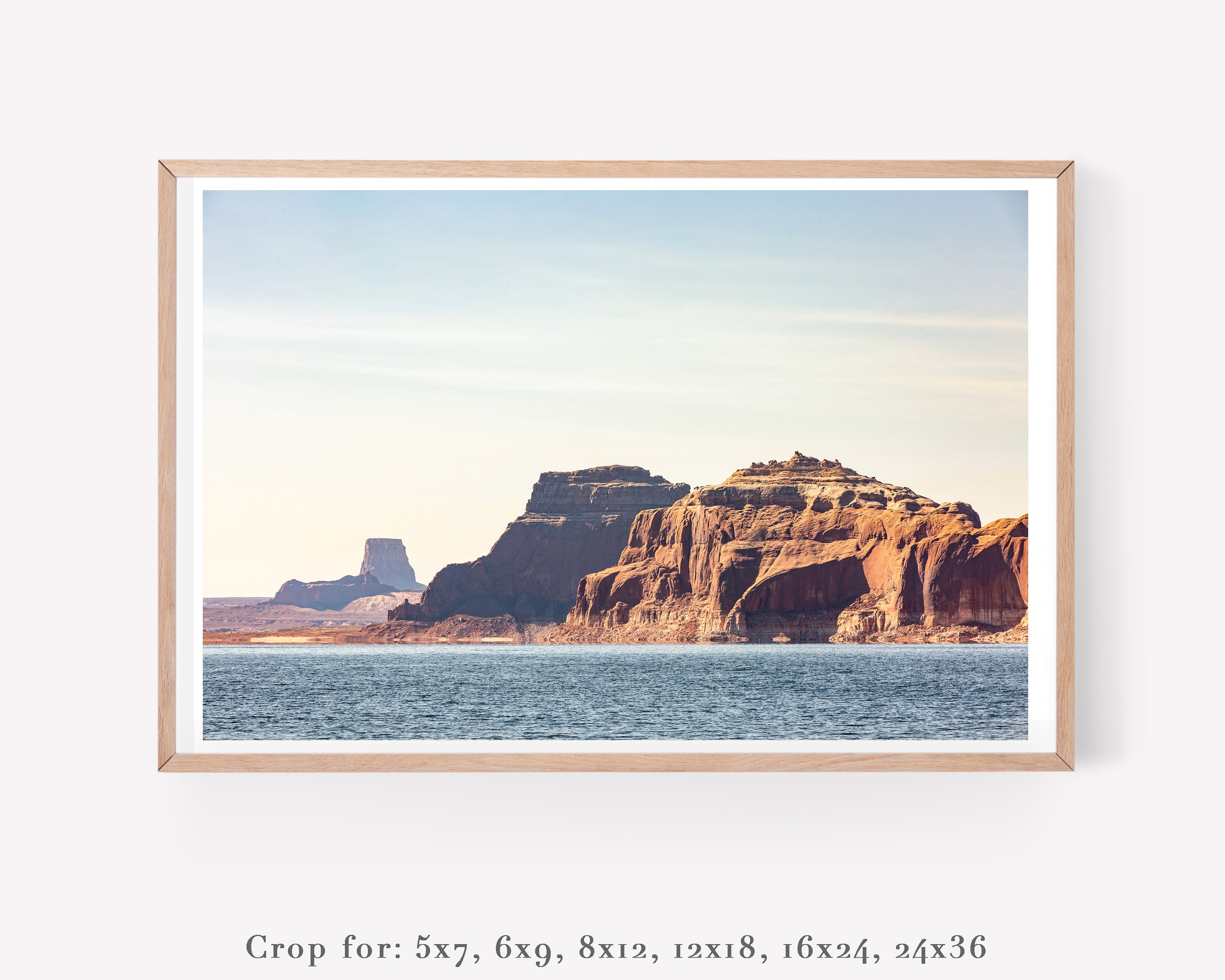 Utah prints from Lake Powell Desert decor photo prints | Etsy