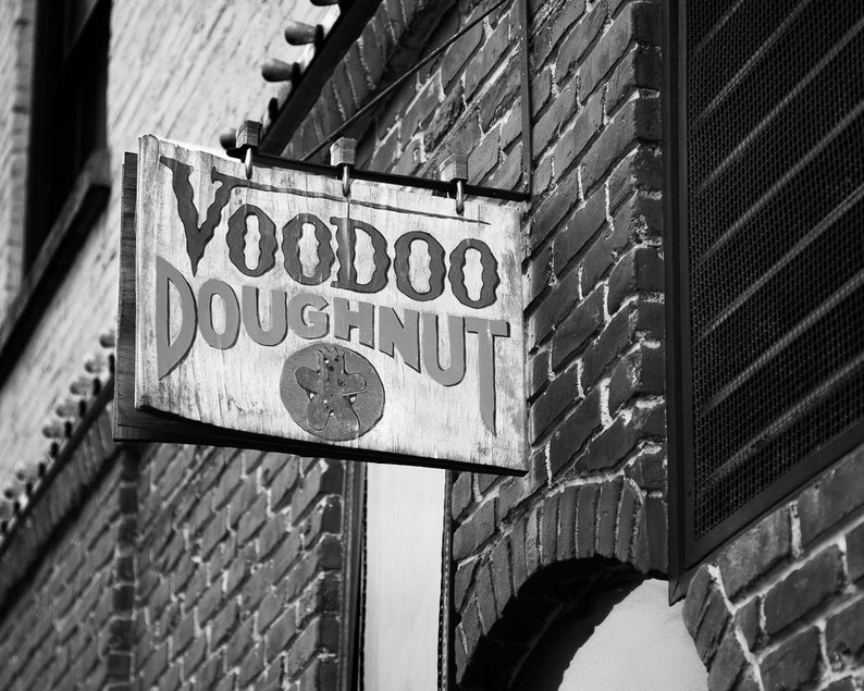 Halloween Decor Portland Oregon Photo Voodoo Doughnuts Art - Etsy